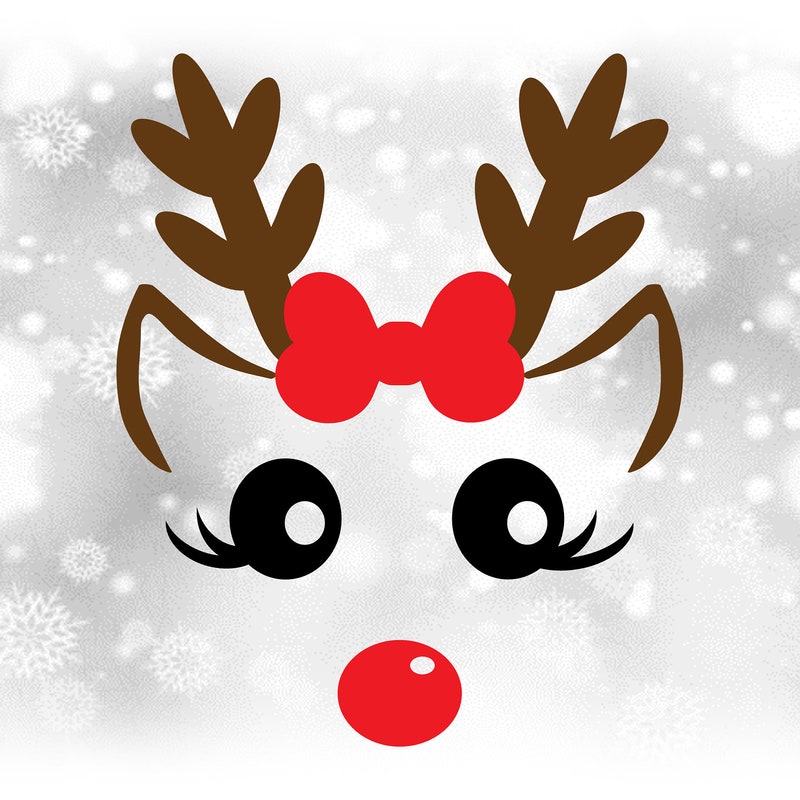 Reindeer Eyes Clipart - Etsy
