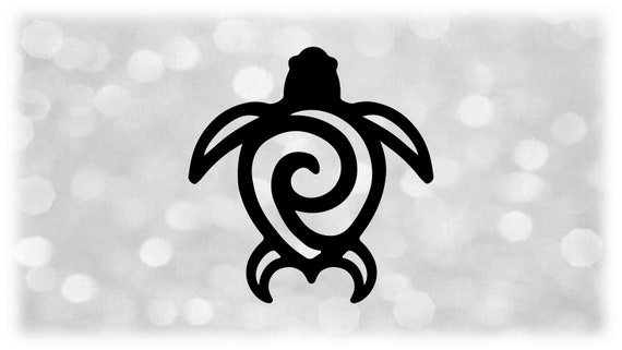 Simple Tribal Turtle