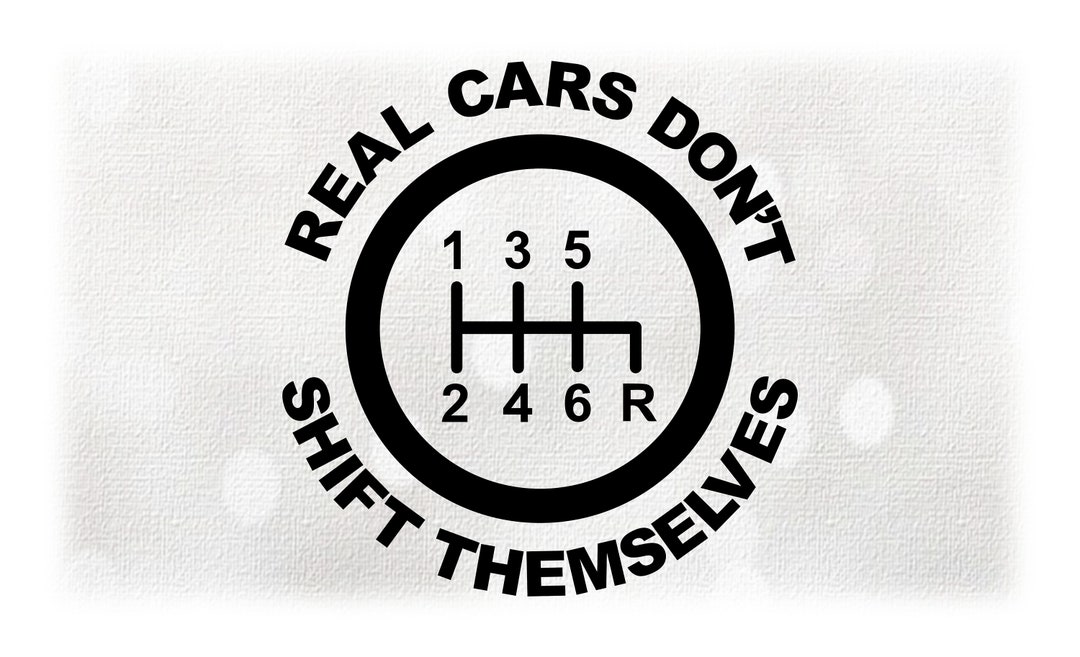 Car / Automotive Clipart: Black Round 6-speed Manual / Stick Gear Shift ...