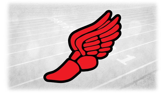 Track And Field Foot Red