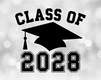 Graduation 2028 Svg - Etsy