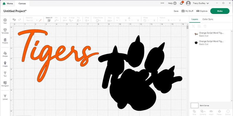 Sports Clipart: Orange Script "tigers" Team Mascot Name Over of ...