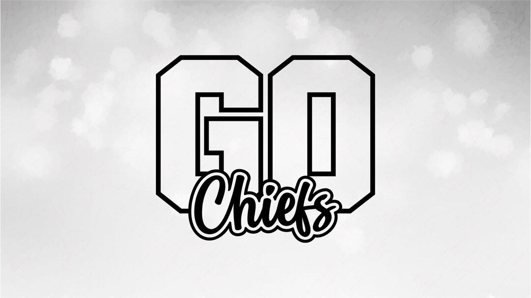 Sports Clipart: Black Bold Varsity Outline Word "go" With Script Team ...