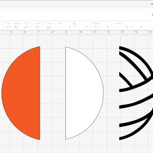Sports Clipart: Split Name Frame Half Sports Balls With Black/orange ...