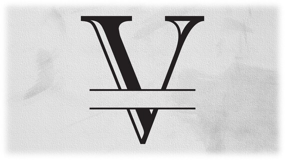 Alphabet V In Style