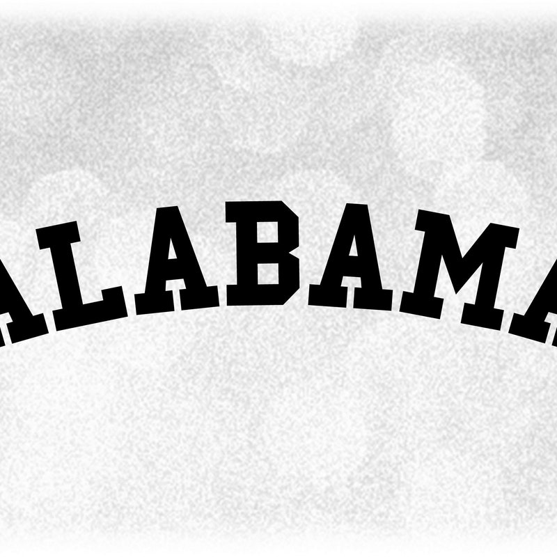 Alabama Svg - Etsy