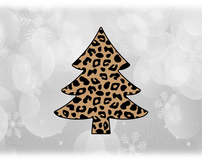 Holiday Clipart: Simple Christmas Tree / Evergreen / Pine Tree in Black ...