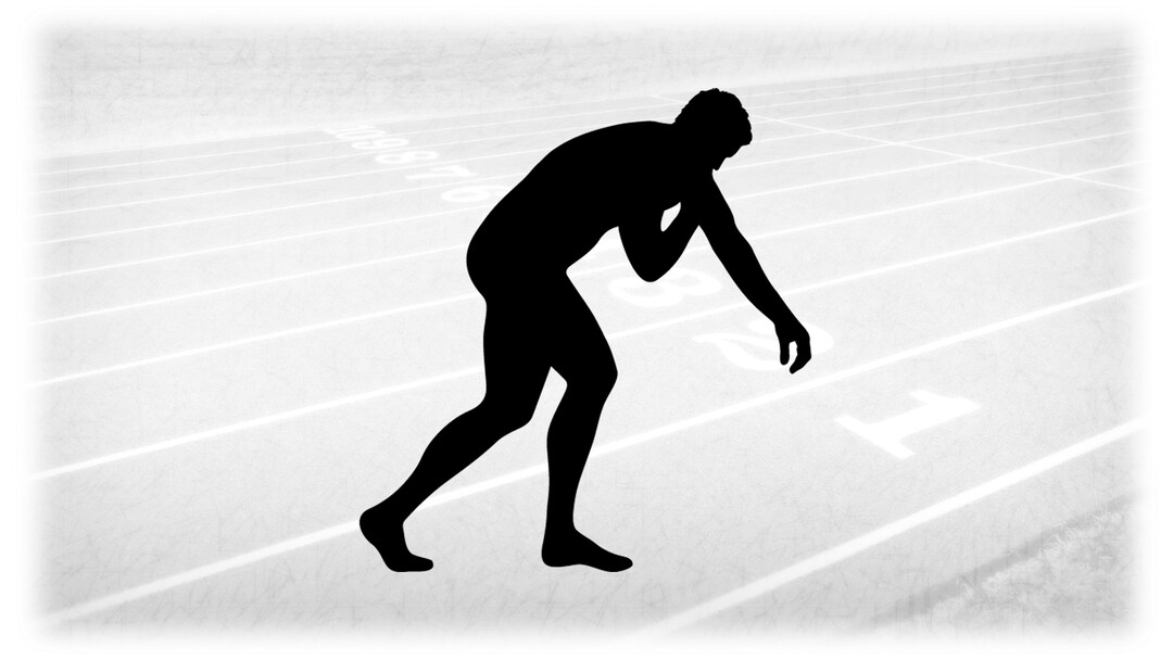 Sports Clipart: Black Silhouette Male/boy/man Shot Put Thrower for ...