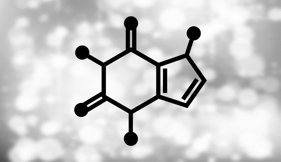 Medical or Science Clipart: Coffee or Caffeine Molecule Chemical ...