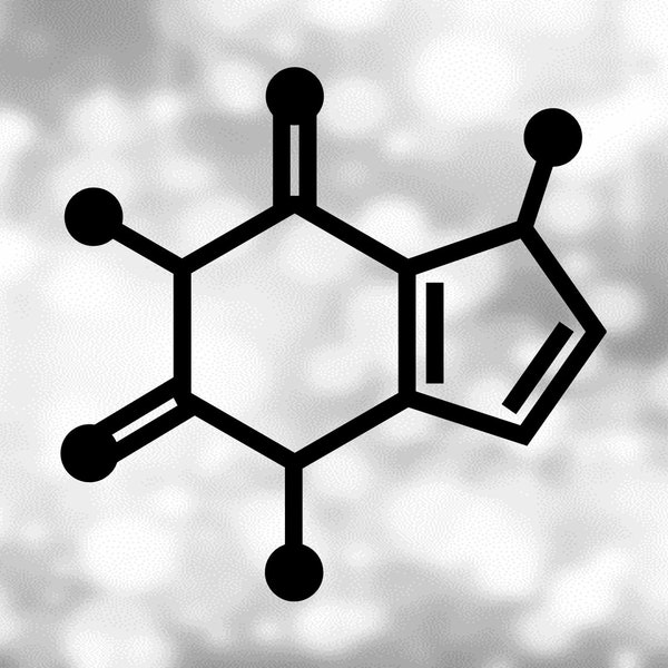 Caffeine Molecule - Etsy