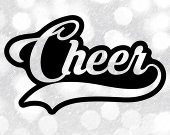 Cheer Script Svg - Etsy