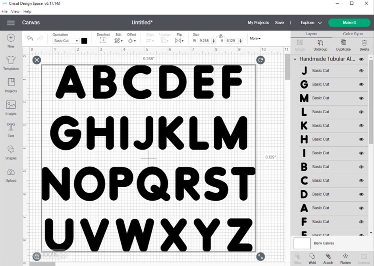 Word Clipart: Black Solid Tubular Alphabet Letter Templates - Etsy