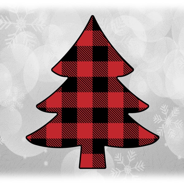 Buffalo Plaid Tree - Etsy