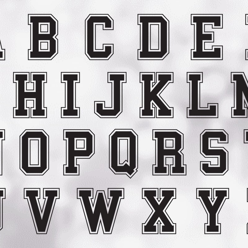 Letter W Embroidery - Etsy