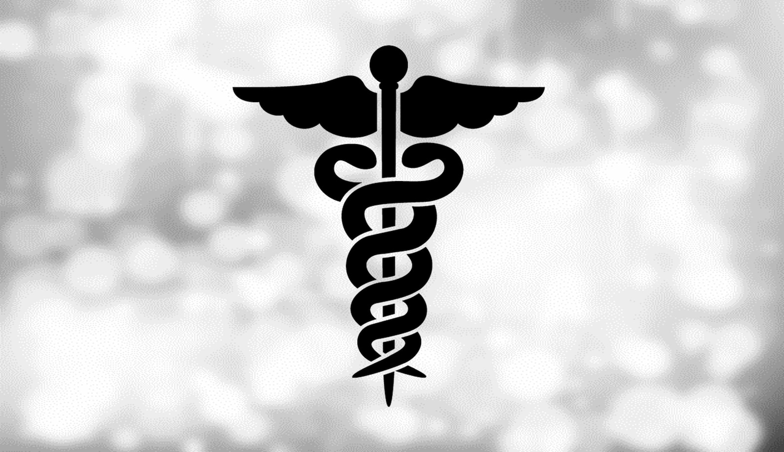 Medical Clipart: Black Medical Caduceus Symbol Silhouette for Medicine ...