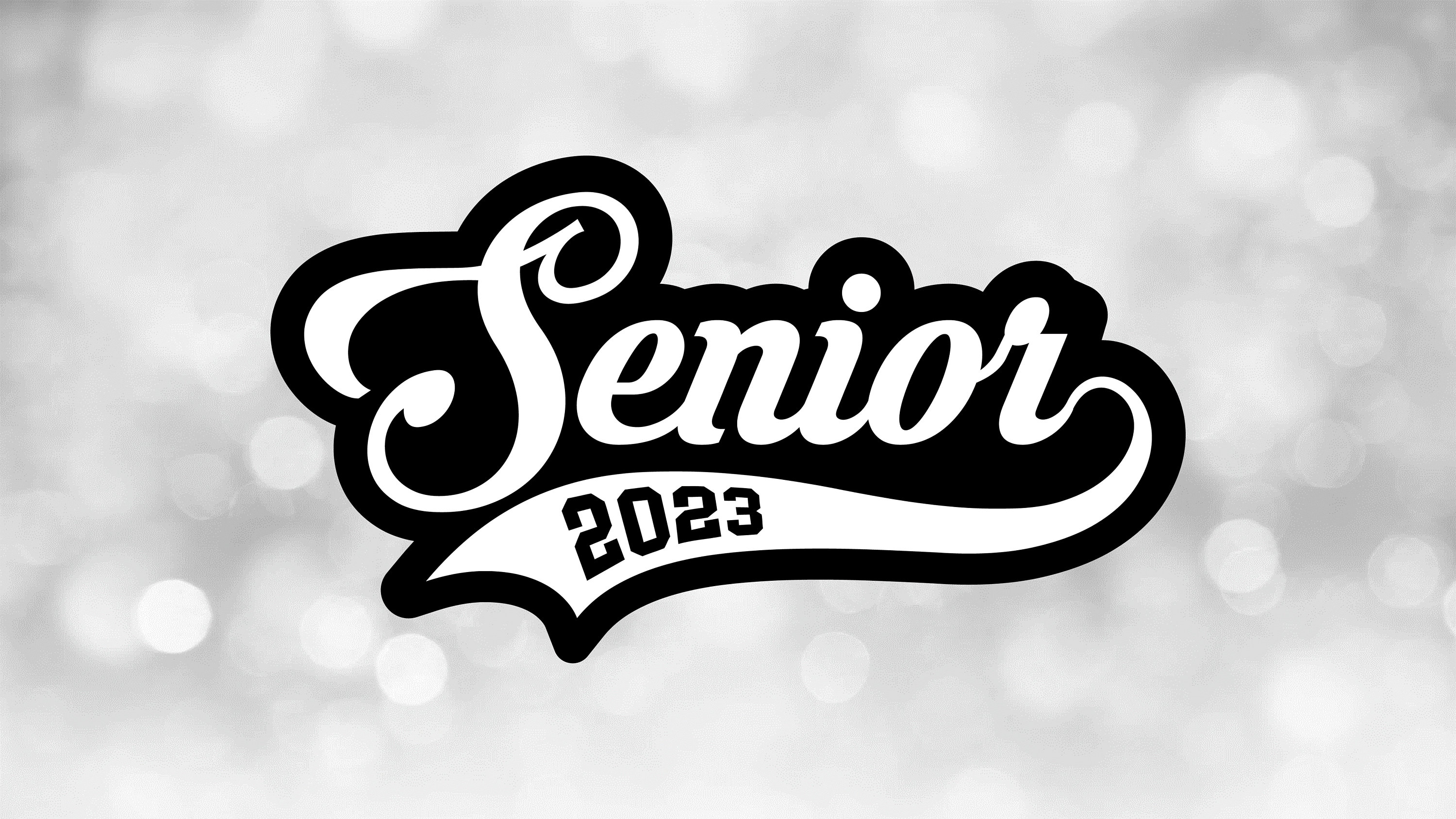 Education Clipart: Black Script Word senior in - Etsy Australia