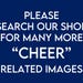 Sports Clipart: Black Bold Word "cheer" in College Varsity Style and ...