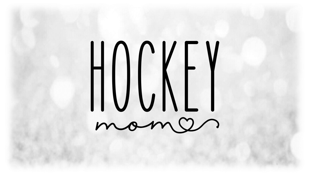 Sports Clipart: Black Word hockey in Skinny Farm Style With Black Word ...