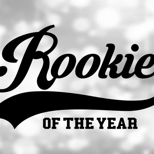 Sports Clipart: Bold Black Word rookie in Block - Etsy