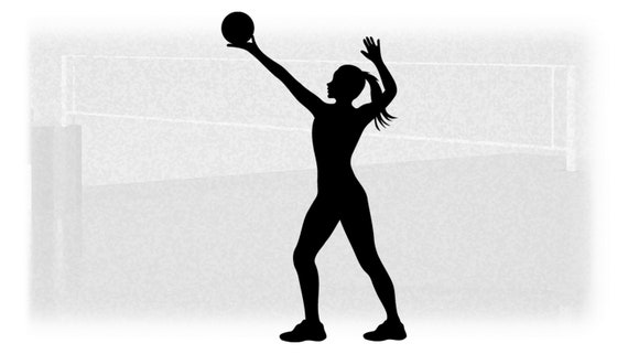 Volleyball Pass Clipart