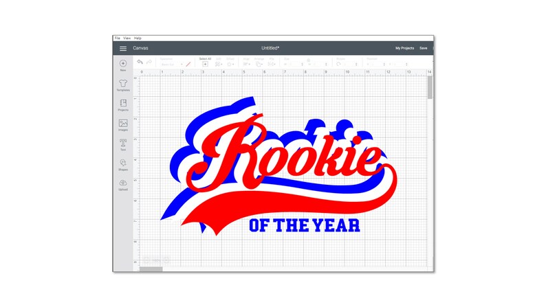 Sports Clipart: Baseball Style Swoosh Word "rookie" With "of the Year ...