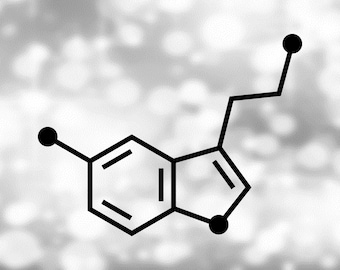 Epinephrine Chemical Structure dxf Digital Download jpg png Black and ...