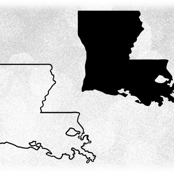 Louisiana Clipart - Etsy