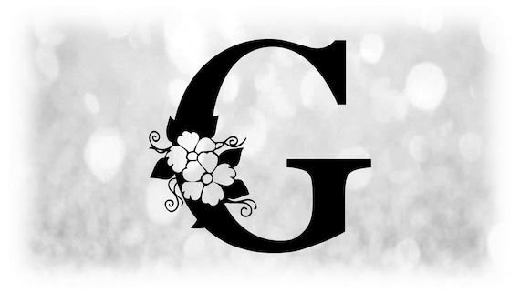 Fancy Letter G Clipart