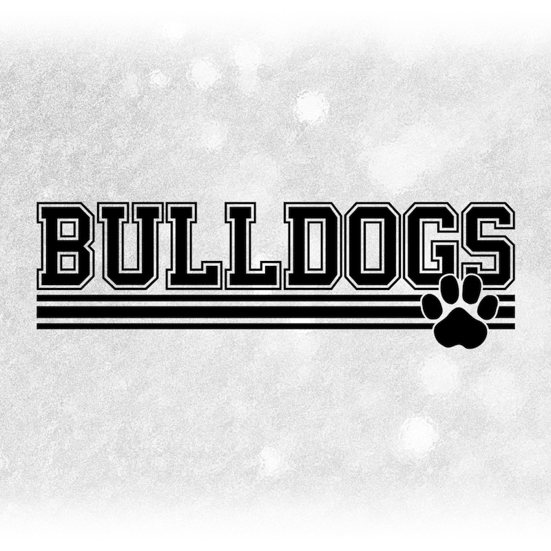 Bulldog Paint Template - Etsy