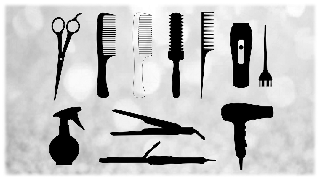 Profession Clipart - Value Pack Bundle for Hair Stylists: Shears ...
