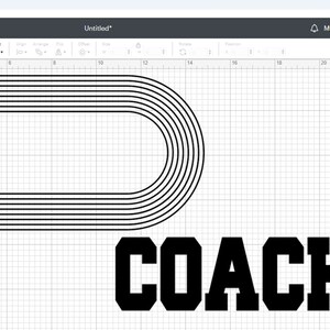 Sports Clipart: Black Track & Field Word "coach" in Bold College ...