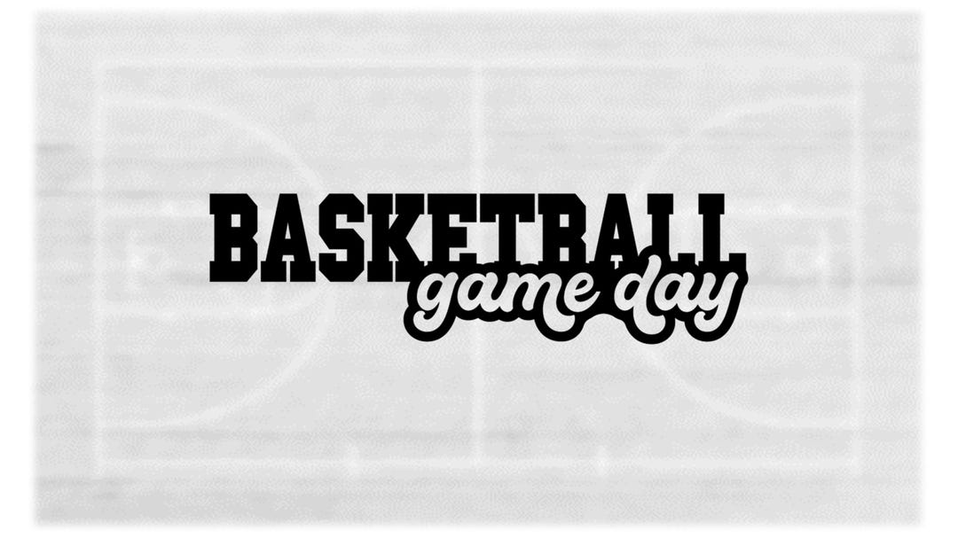 Sports Clipart: Black College Varsity Block Style Word "basketball ...