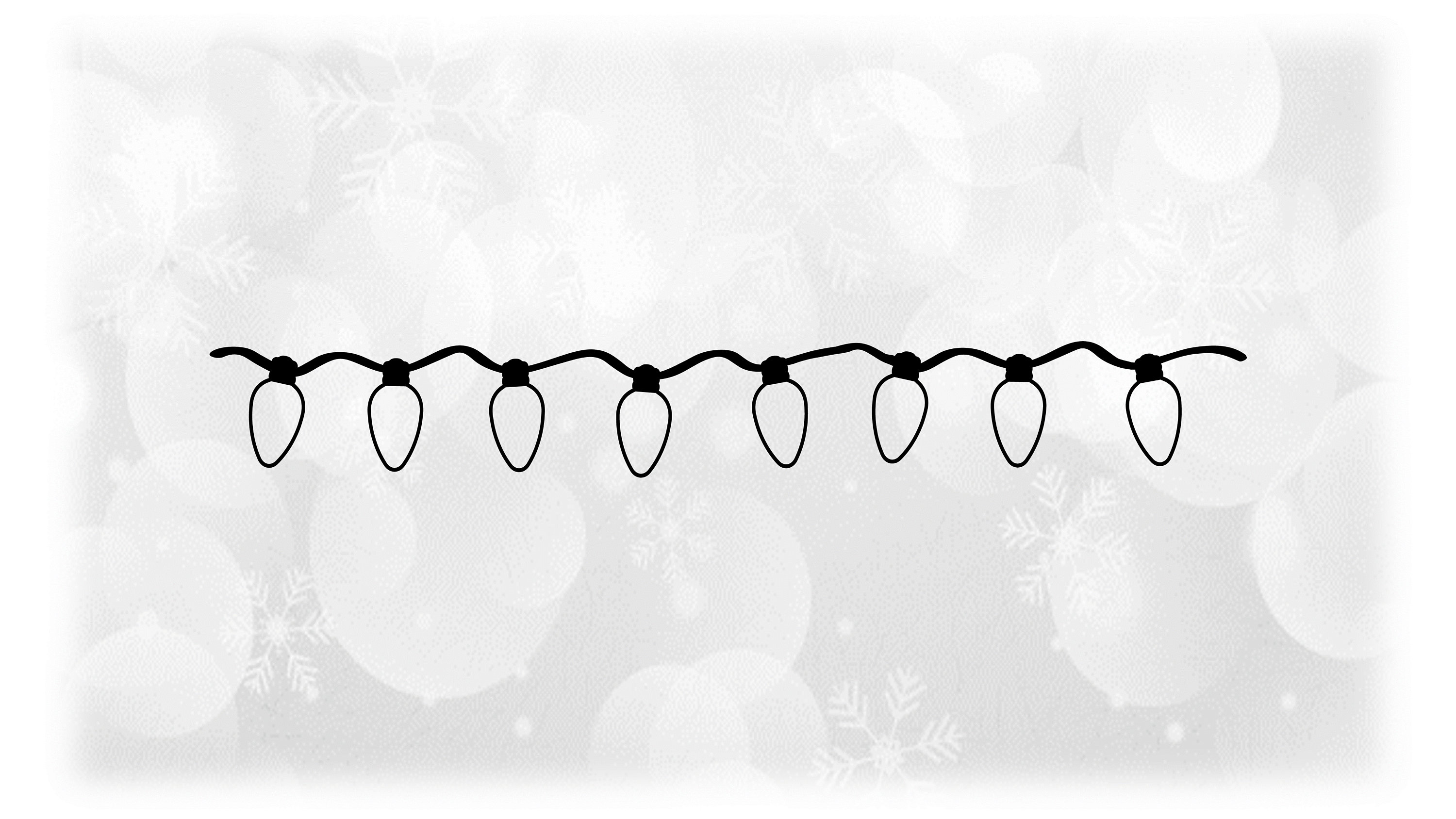 Holiday Clipart: Simple Easy String / Strand of Christmas | Etsy UK