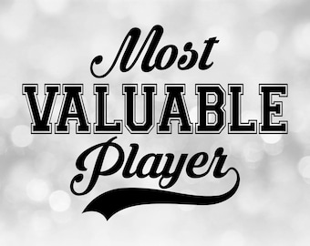 Most Valuable Player Decals - Etsy