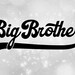 Family Clipart Siblings/brothers: Bold Black Baseball Style Swoosh ...