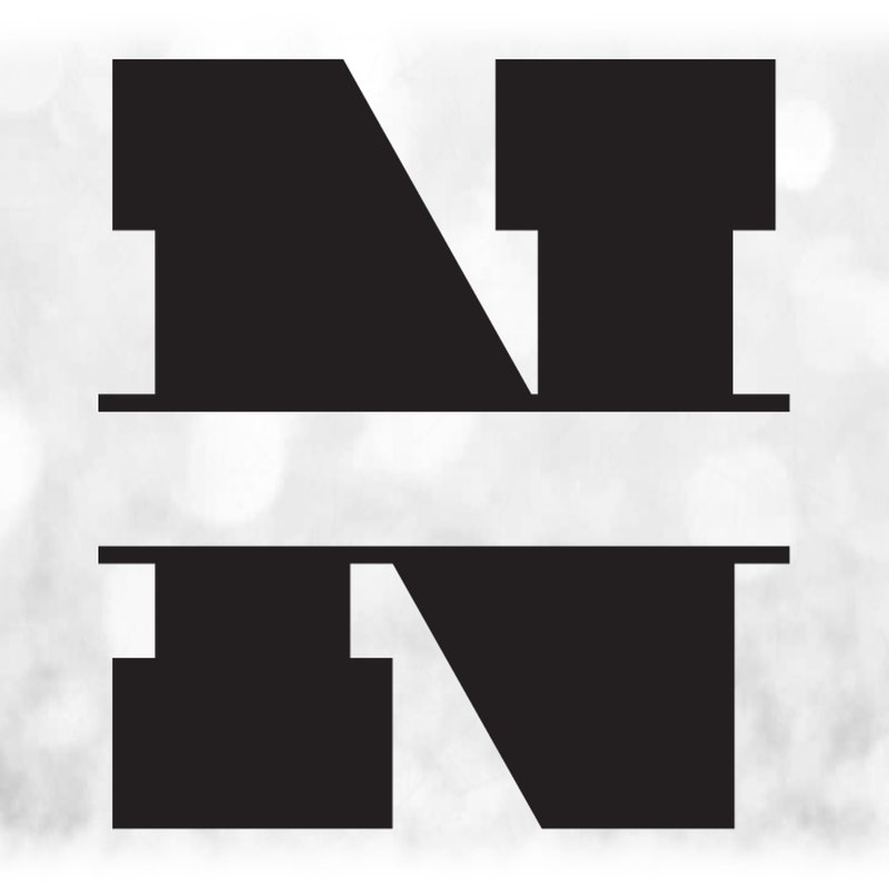 Monogram Letter N - Etsy