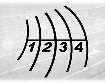 Track Field Svg | Etsy