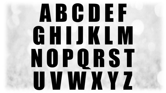 Memes Font Letters