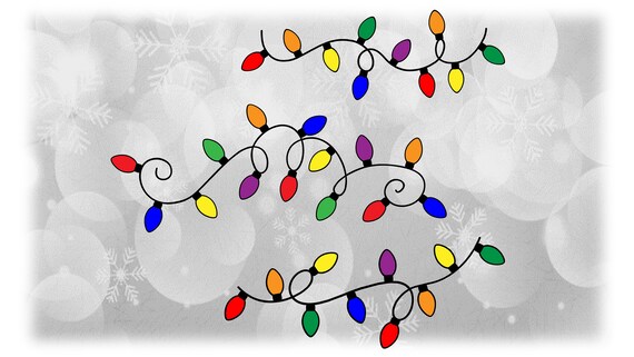 Rainbow Christmas Lights Clip Art Rainbow Light Rainbow Transparent