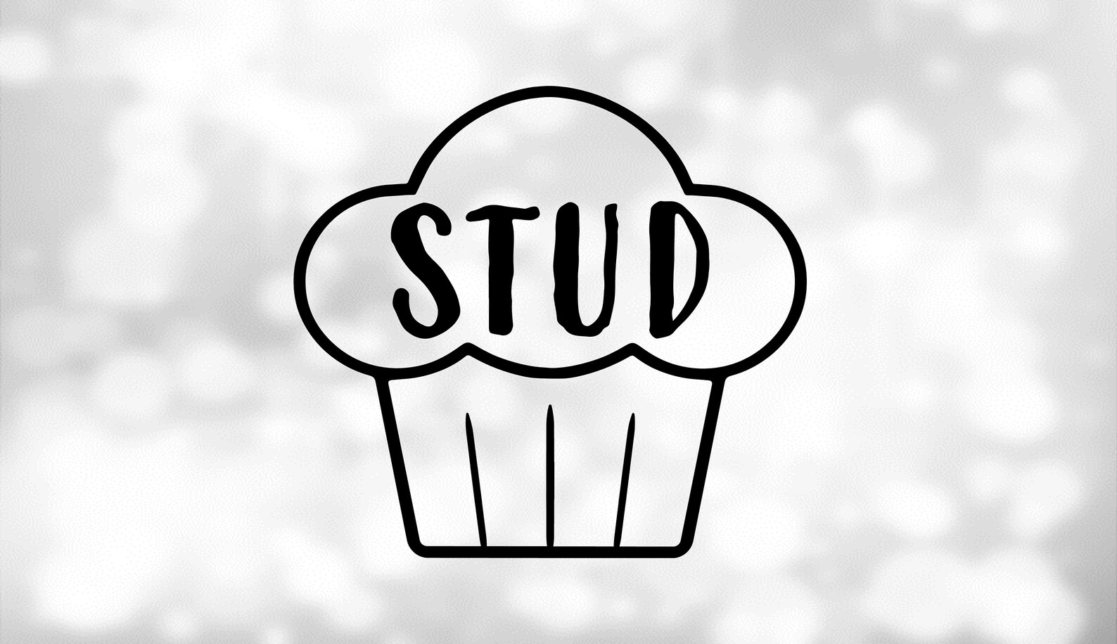 Word Clipart: Cute Funny Cartoon Muffin With Word - Etsy