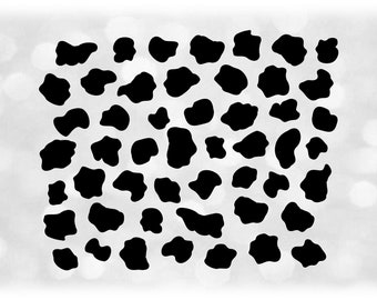 Holstein Cow Print Background - Etsy