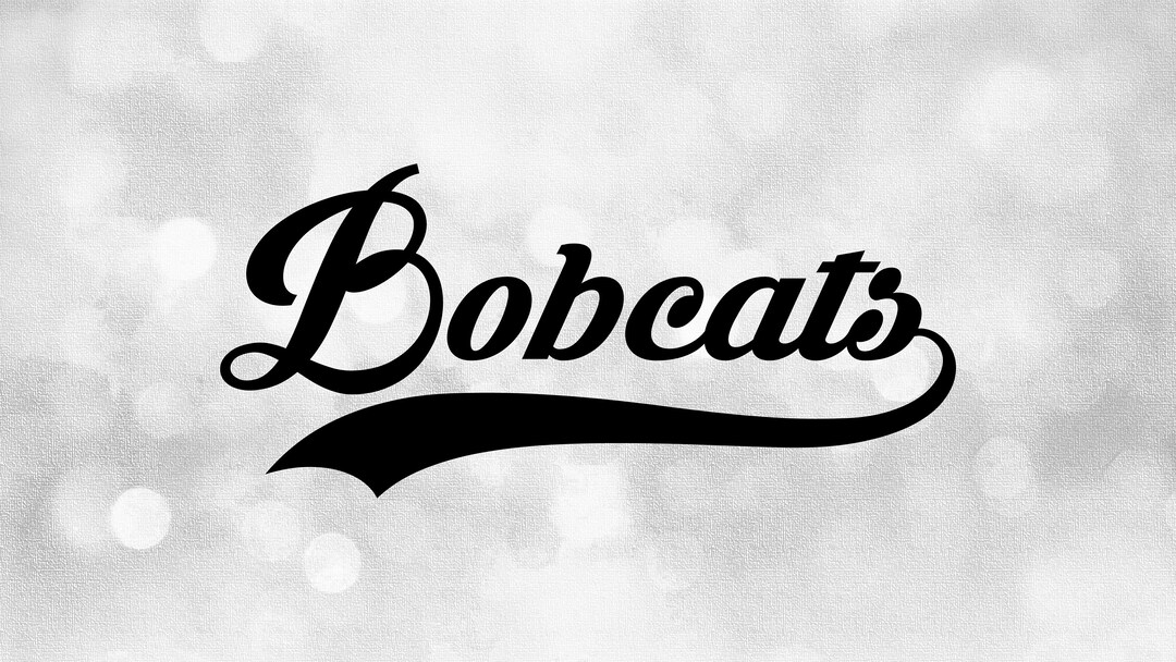 Sports Clipart: bobcats Mascot Team Name in Fancy - Etsy