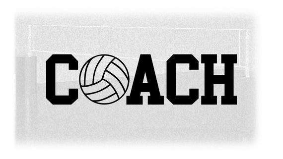 Sports Clipart: Black Word coach in Collegiate | Etsy