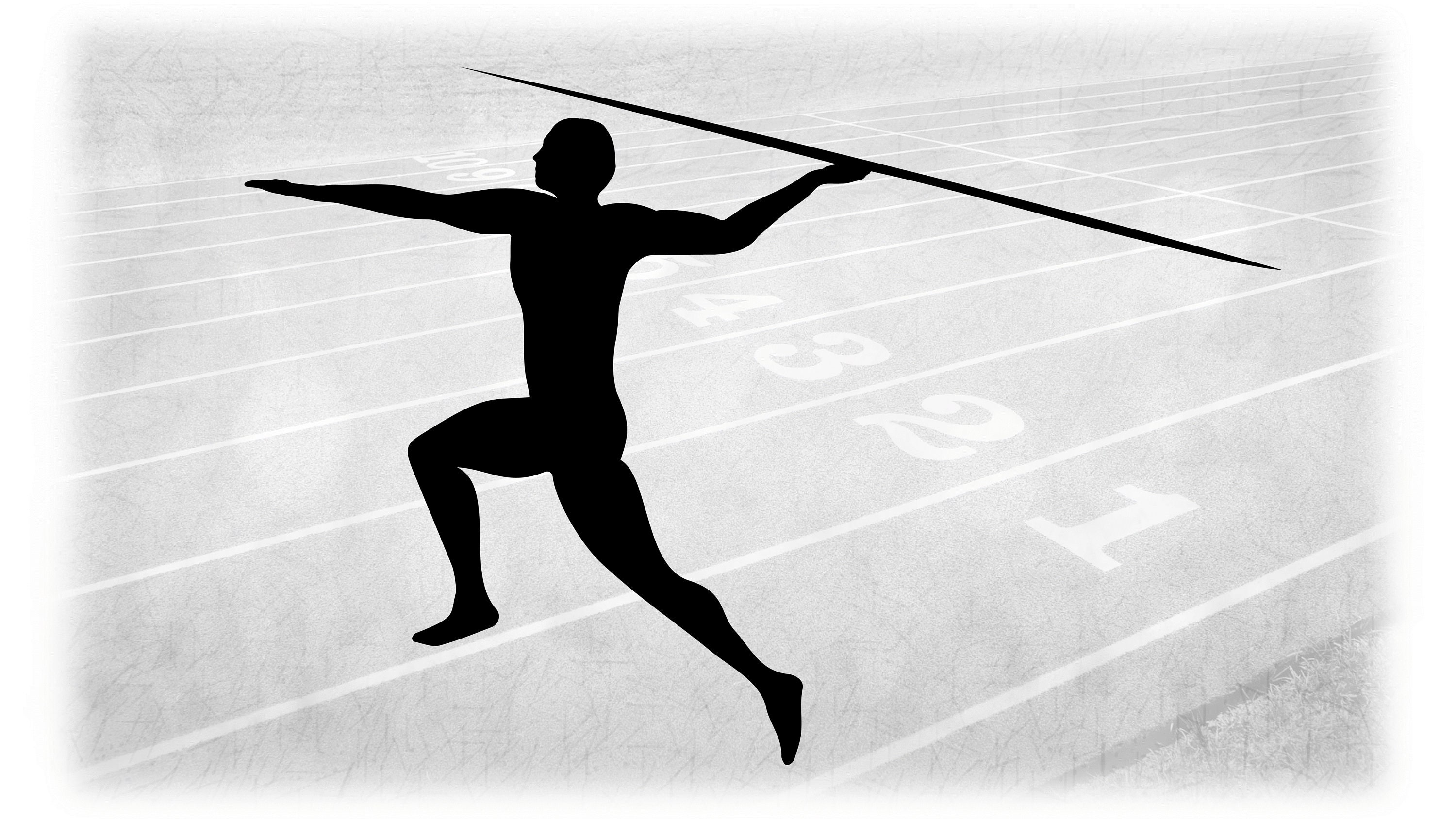 Track And Field Silhouette