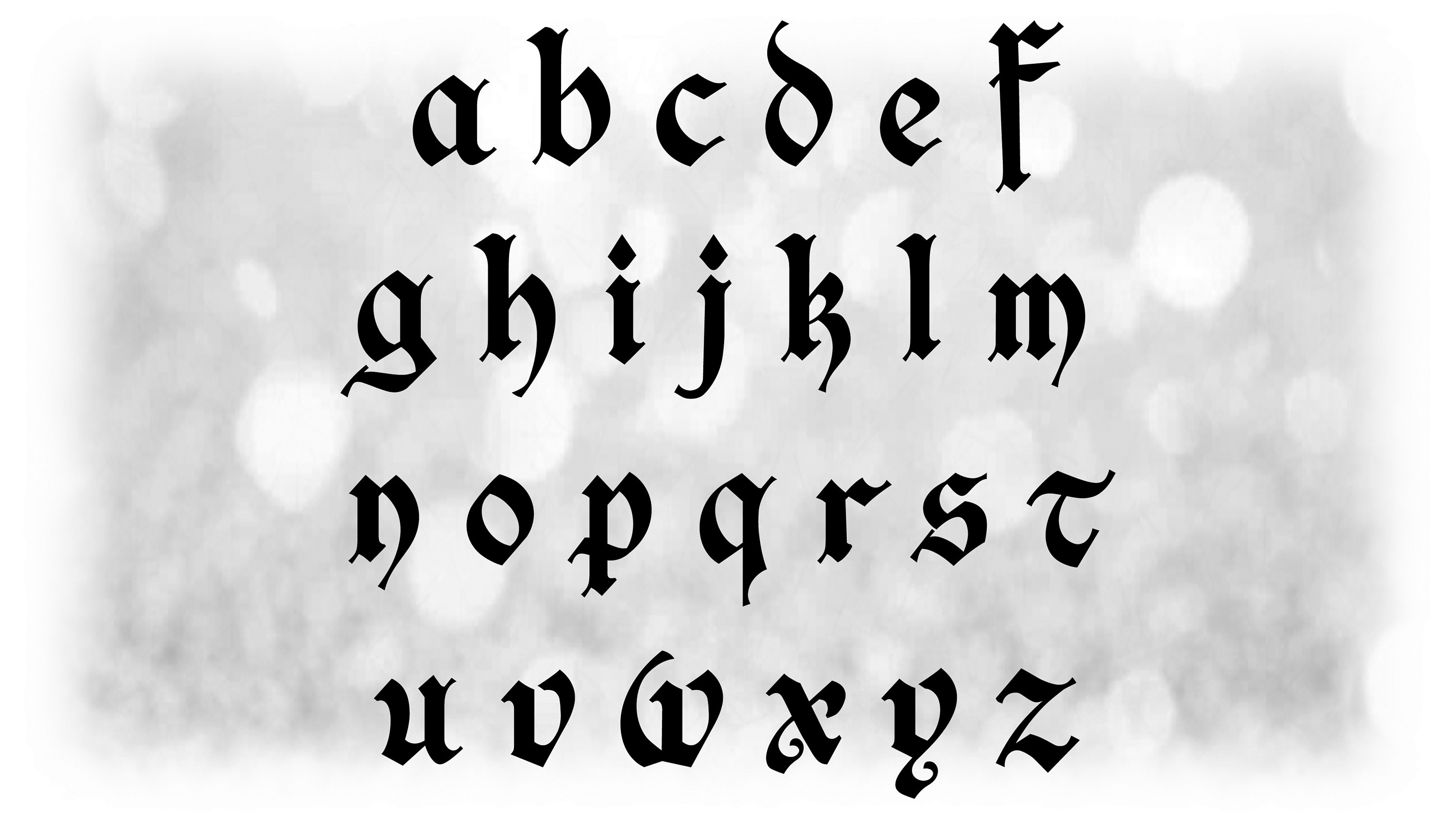 Pirate Alphabet Letters