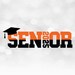 Education Clipart: Black & Orange Word "senior" With Vertical ...