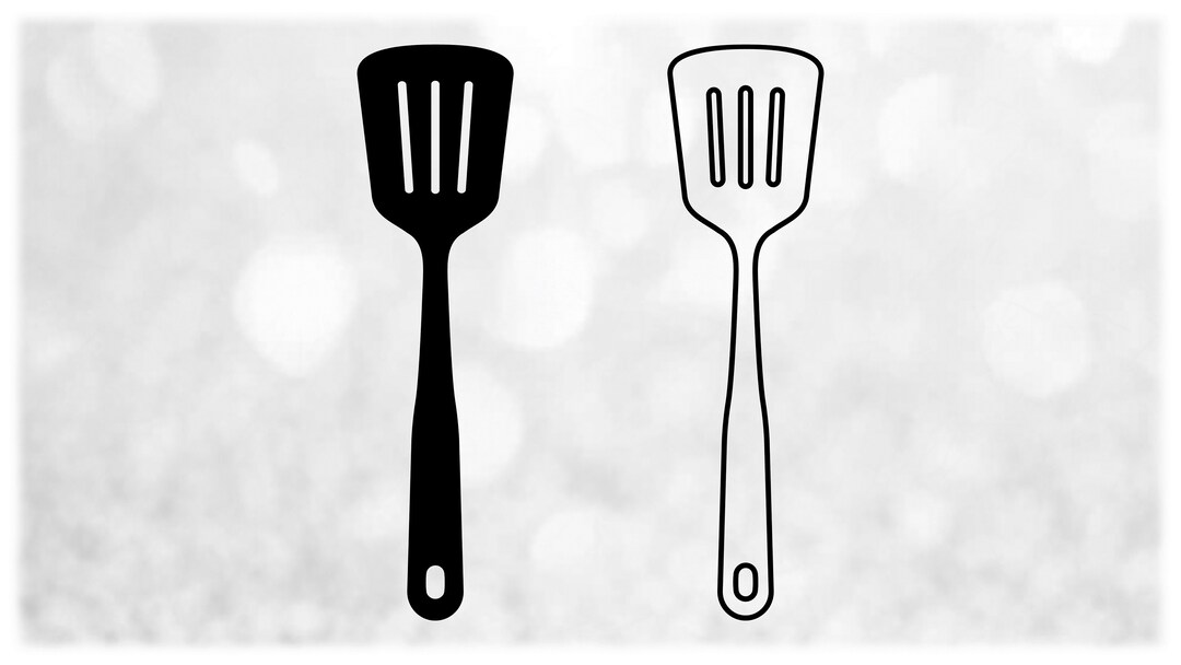 Shape Clipart: Simple Black Solid & Outline Silhouette of Slotted ...