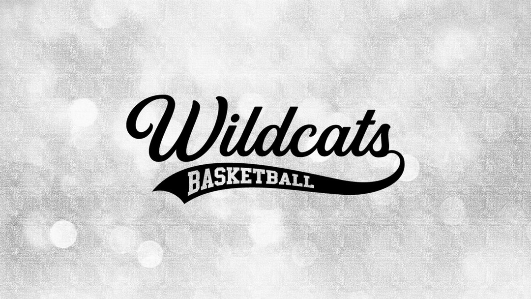 Sports Clipart: Black "wildcats" Team Name in Script Style and Baseball ...