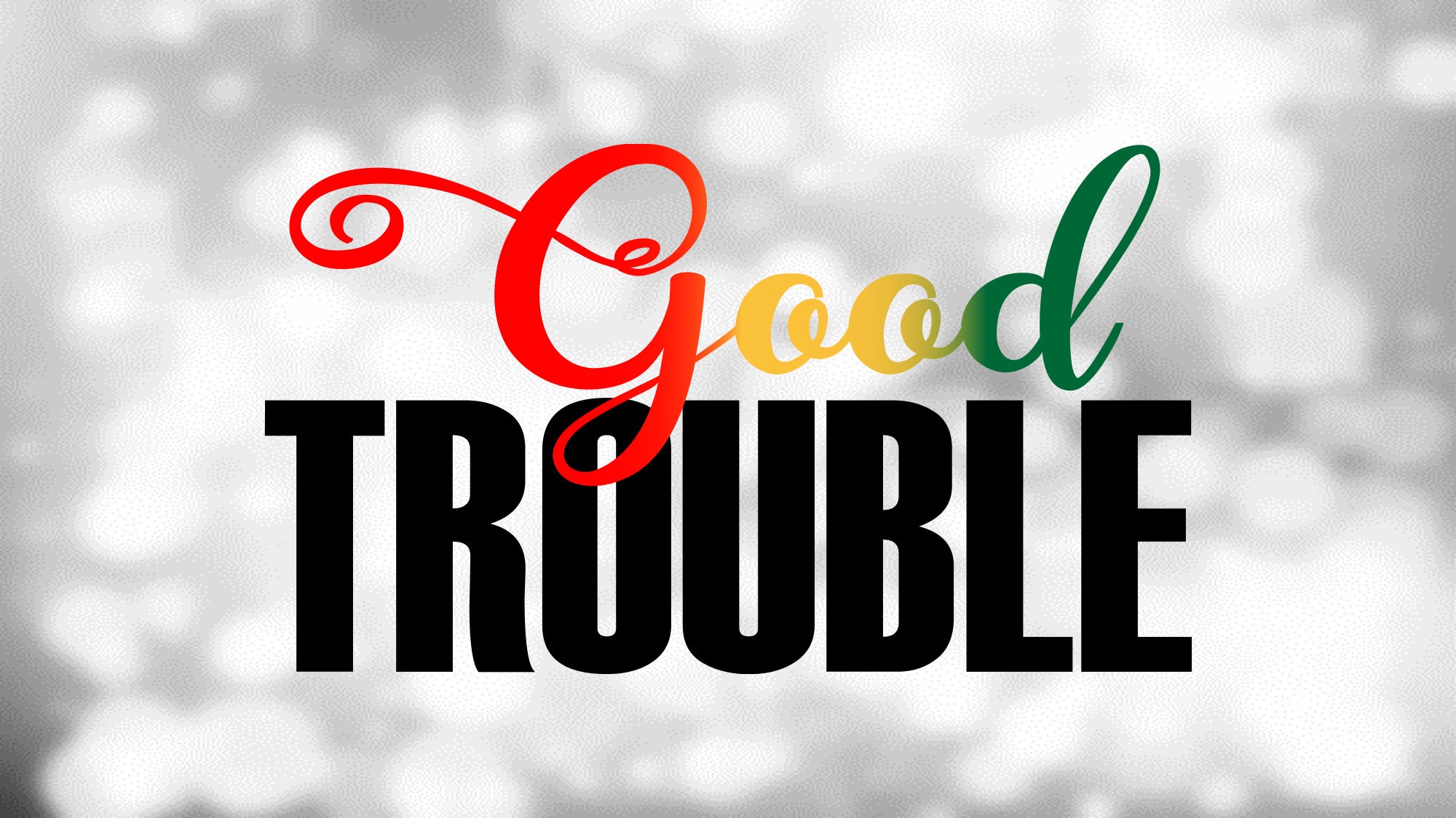 Clipart fo Causes: Black Bold Word w/ Rasta Color Script Word | Etsy