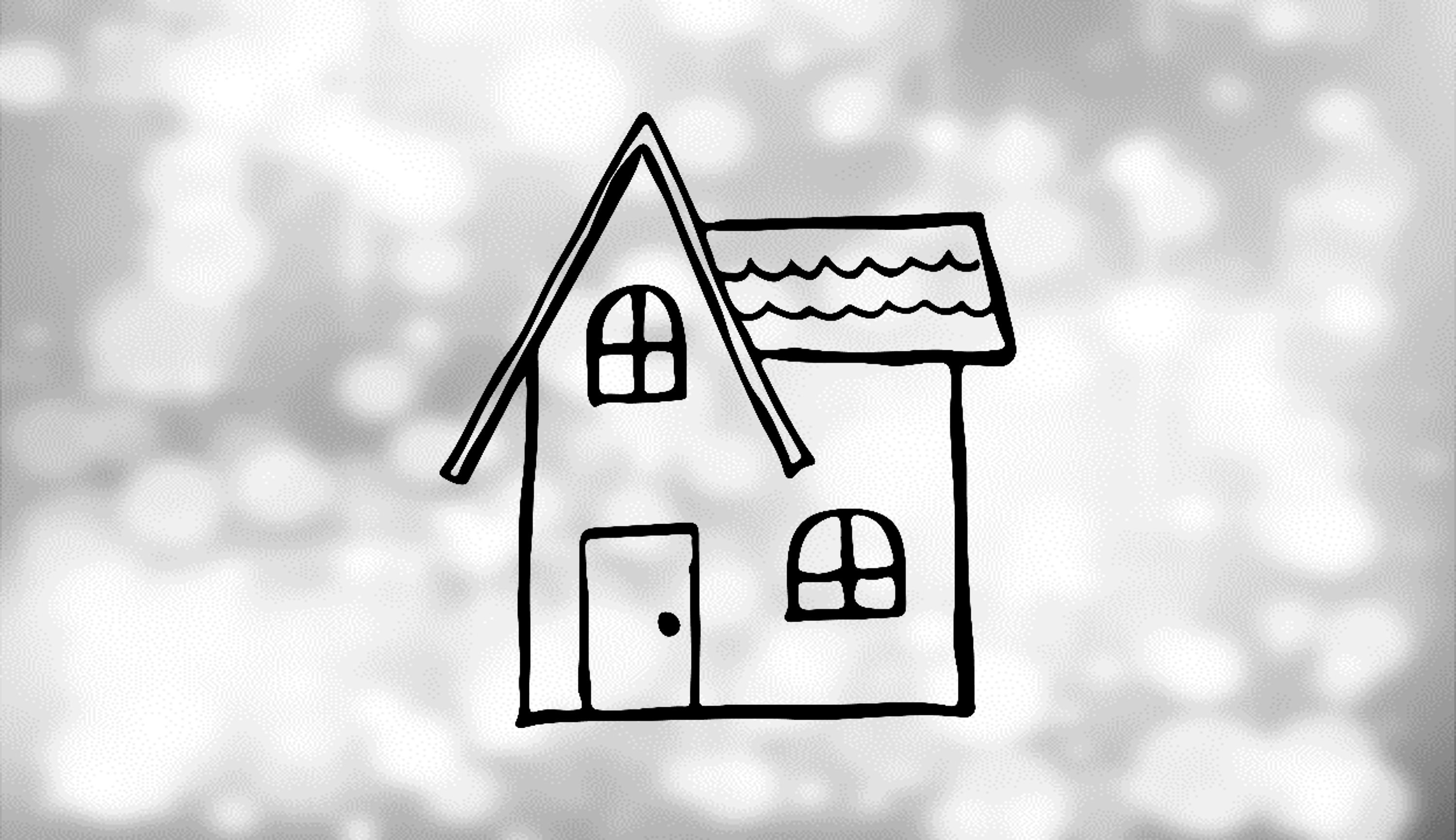Home Clipart Black And White